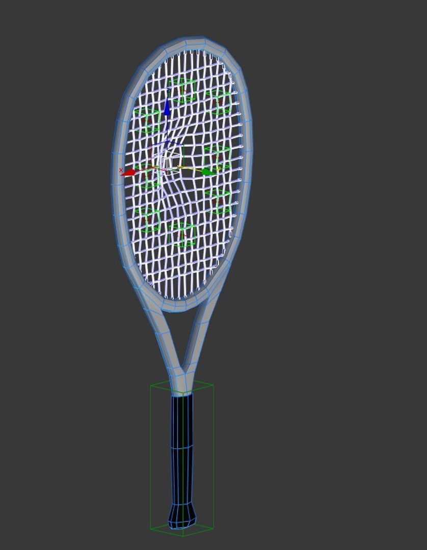 Tennis Racket 3D Model - TurboSquid 1552559