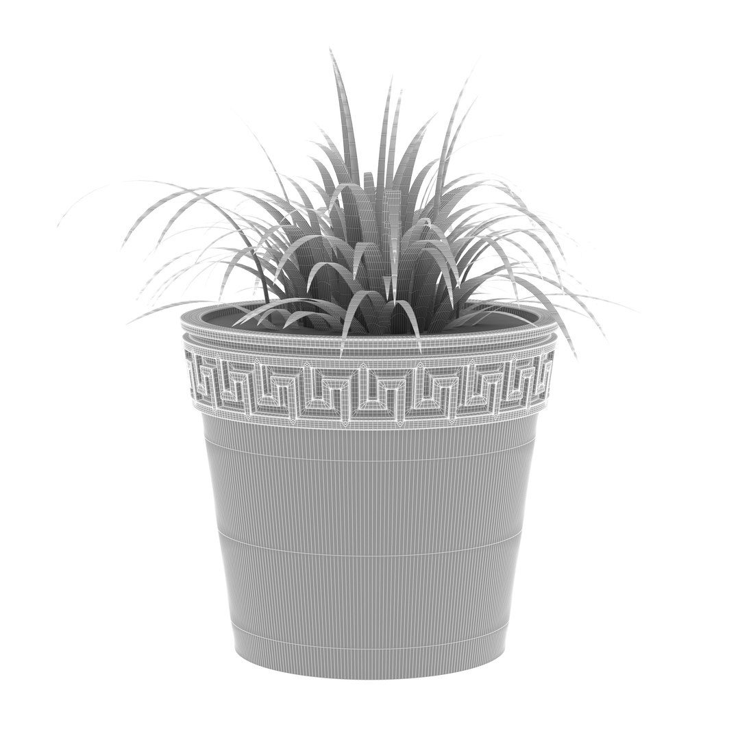 Flowerpot B10 3D model - TurboSquid 1995648