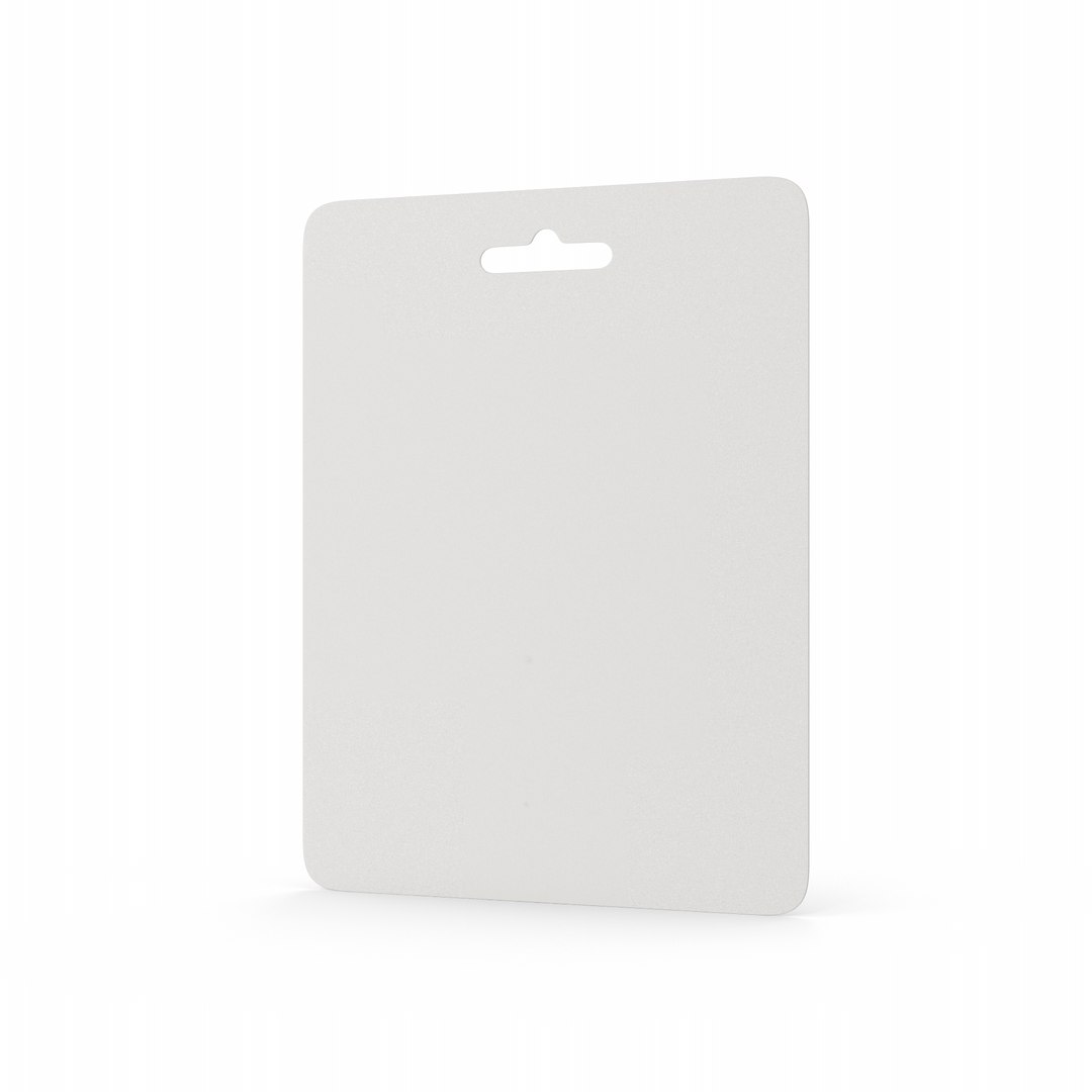 Gift Card 3D model - TurboSquid 2153405