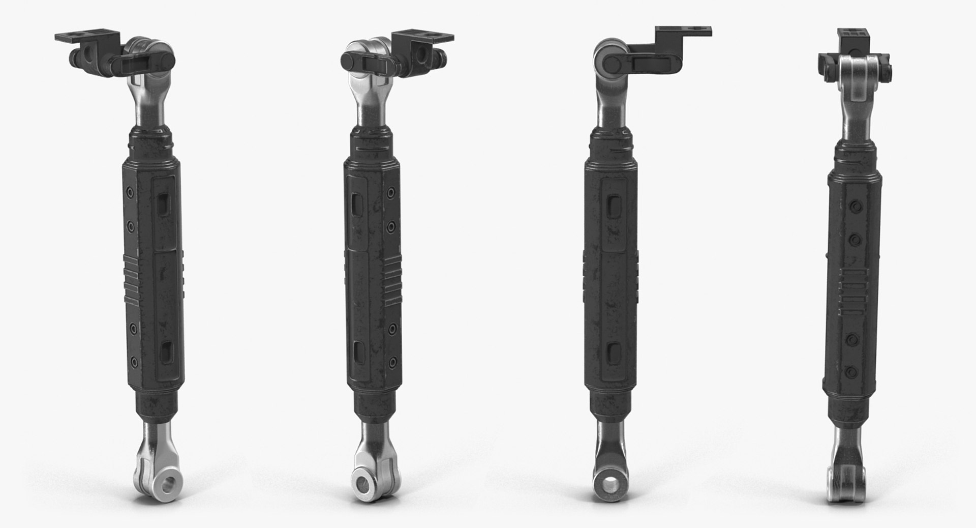 3ds Ram Cylinder Hydraulic Sci Fi