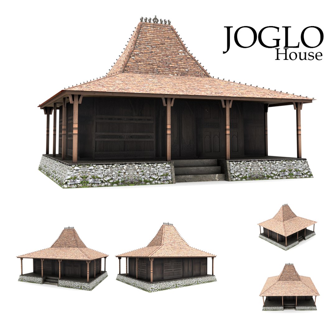 3D Joglo House | 1144617 | TurboSquid
