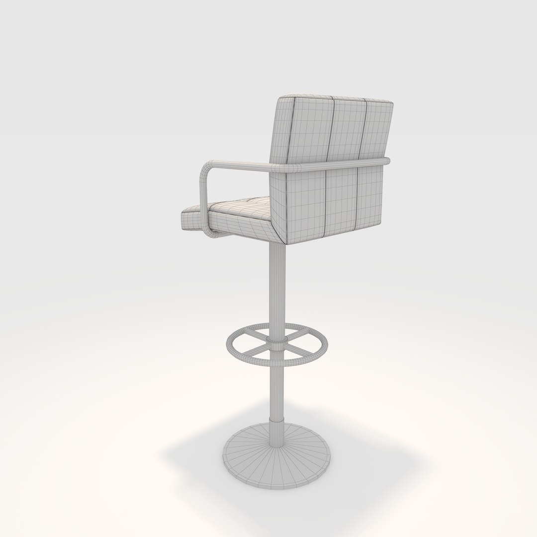 Bar Stool 29 3D Model - TurboSquid 2301816