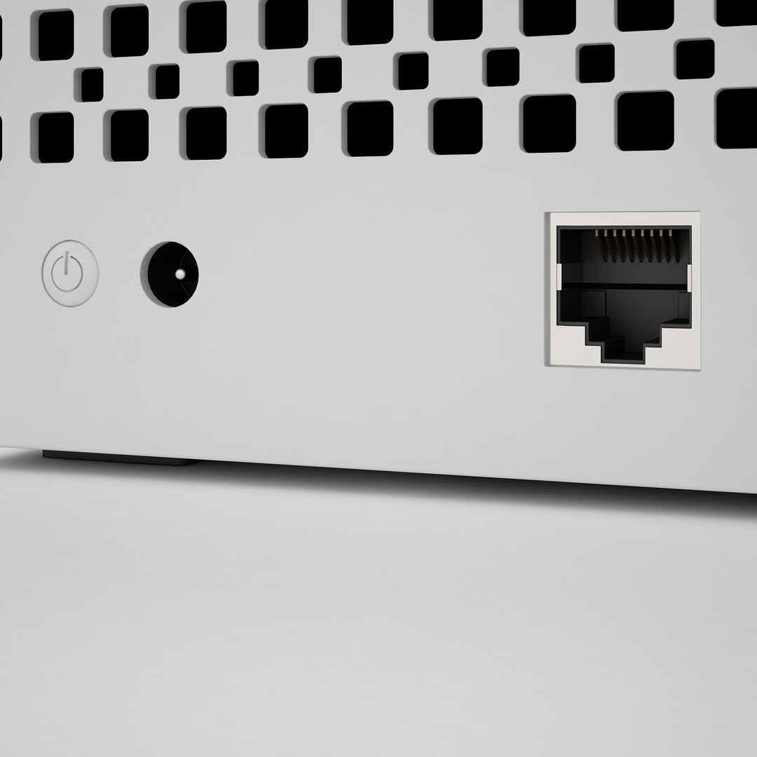 3d model lacie cloudbox 1tb