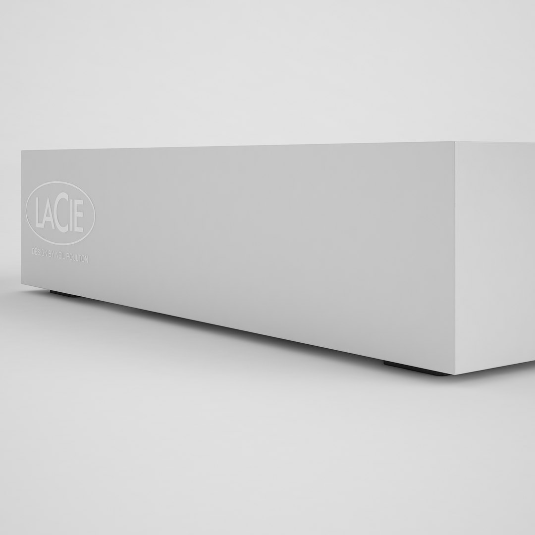 3d model lacie cloudbox 1tb
