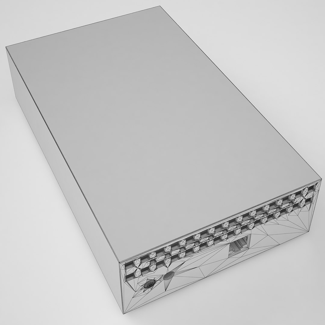 3d model lacie cloudbox 1tb