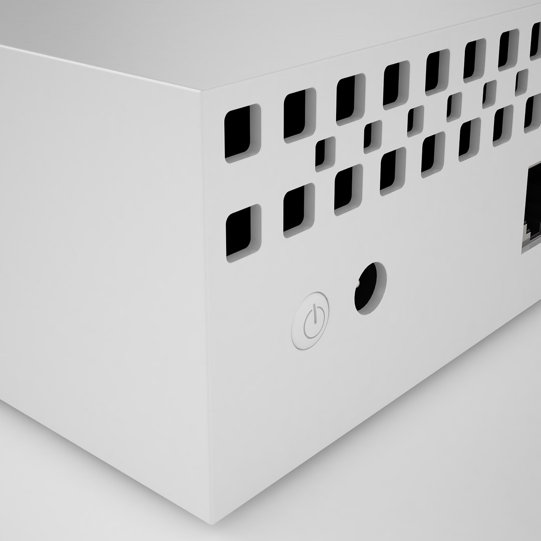 3d model lacie cloudbox 1tb