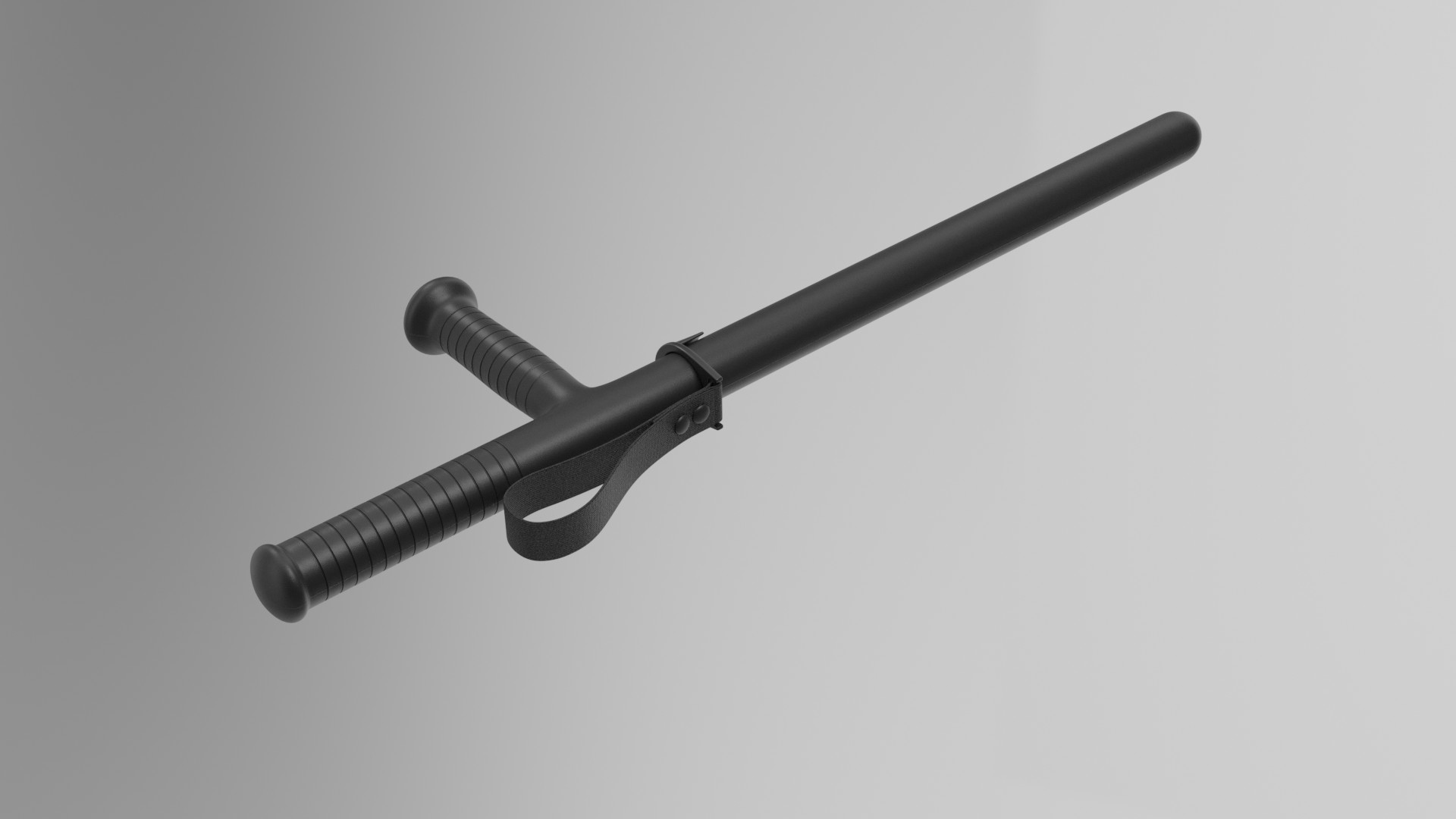 Classic Police Baton 3D model - TurboSquid 1839283