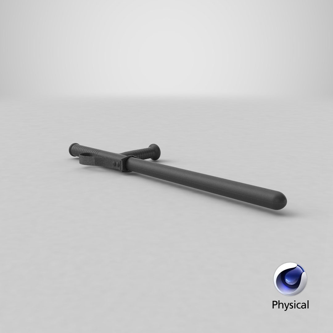 Classic Police Baton 3D model - TurboSquid 1839283
