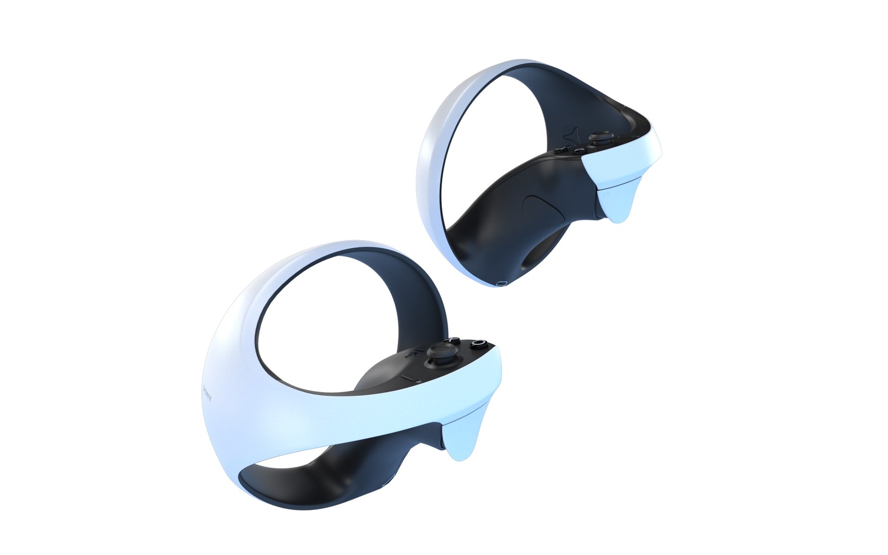 Sony Playstation VR2 Controllers 3D Model - TurboSquid 2058750