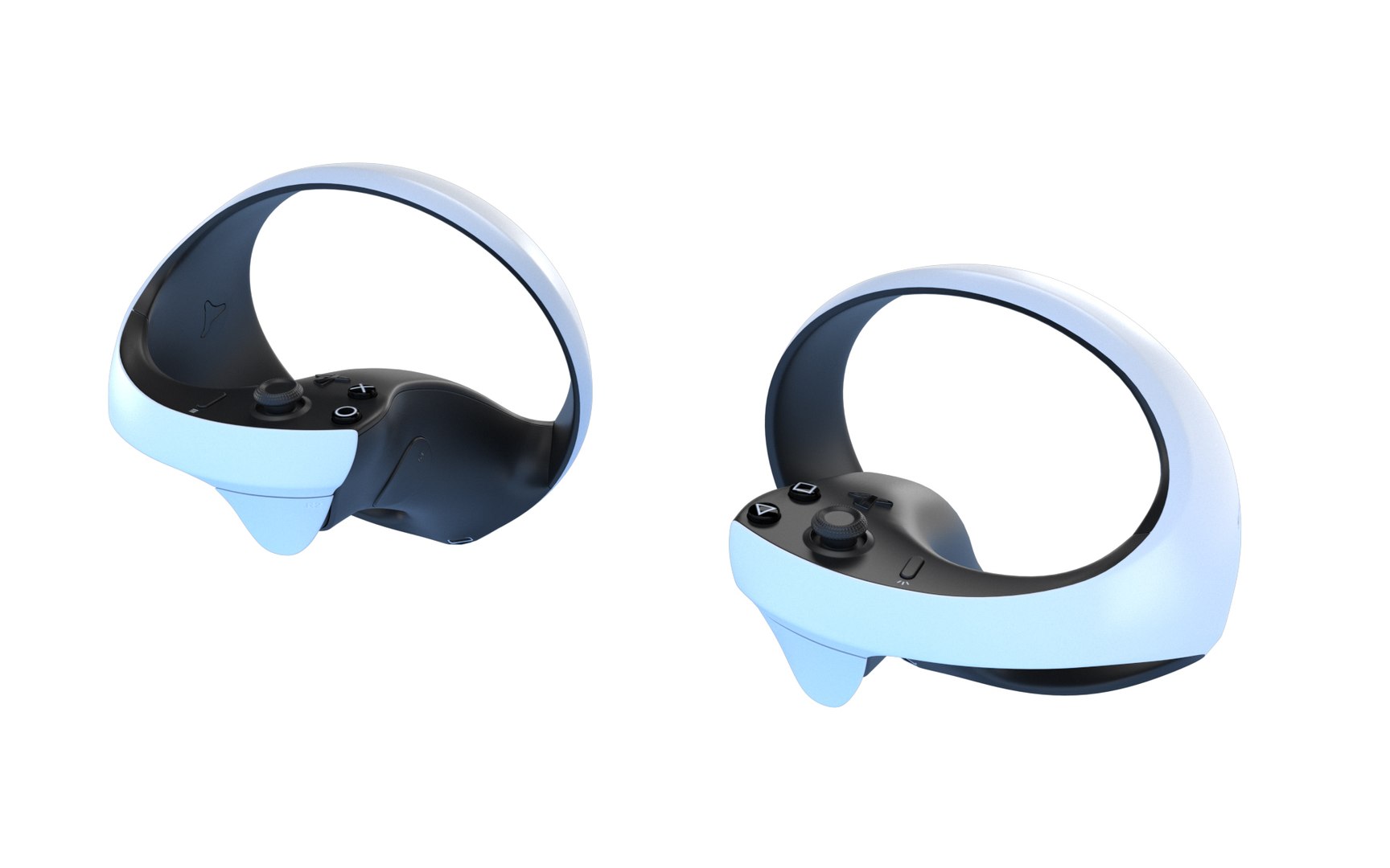 Sony Playstation VR2 Controllers 3D Model - TurboSquid 2058750