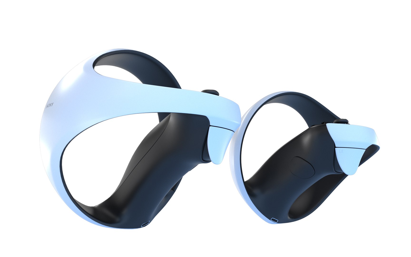 Sony Playstation VR2 Controllers 3D Model - TurboSquid 2058750