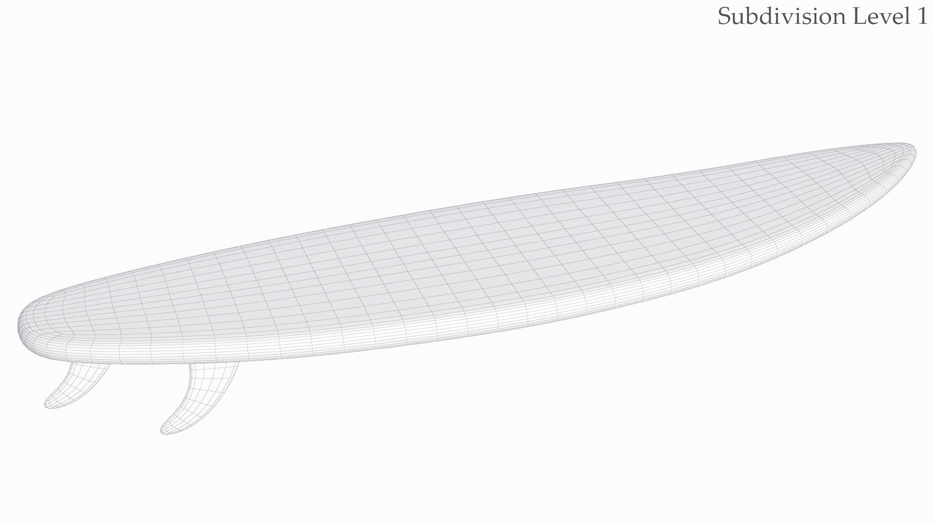 surfboard surf 3d model