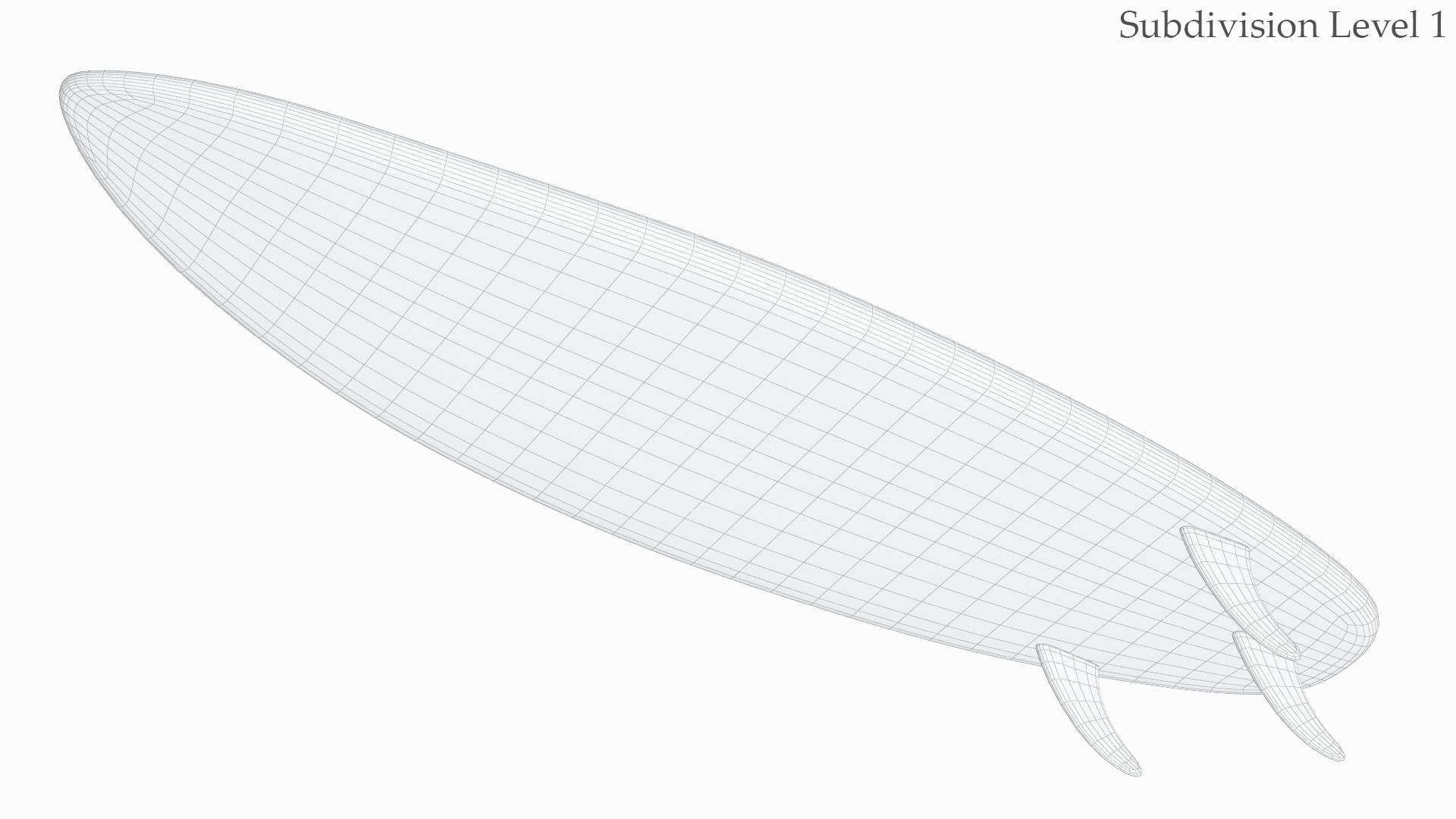 surfboard surf 3d model