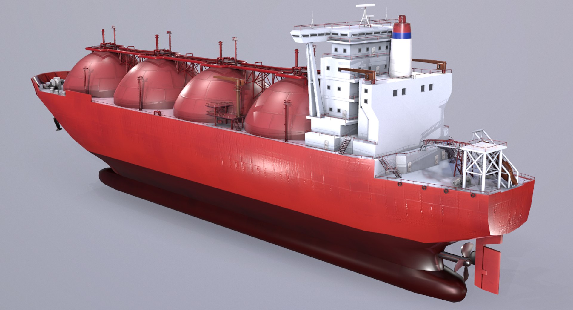 3D model lng carrier - TurboSquid 1263775