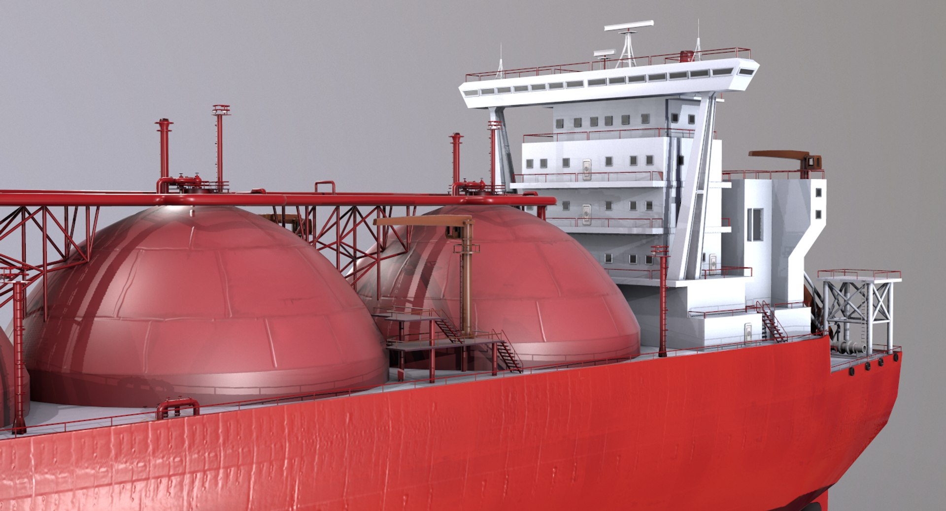 3D model lng carrier - TurboSquid 1263775