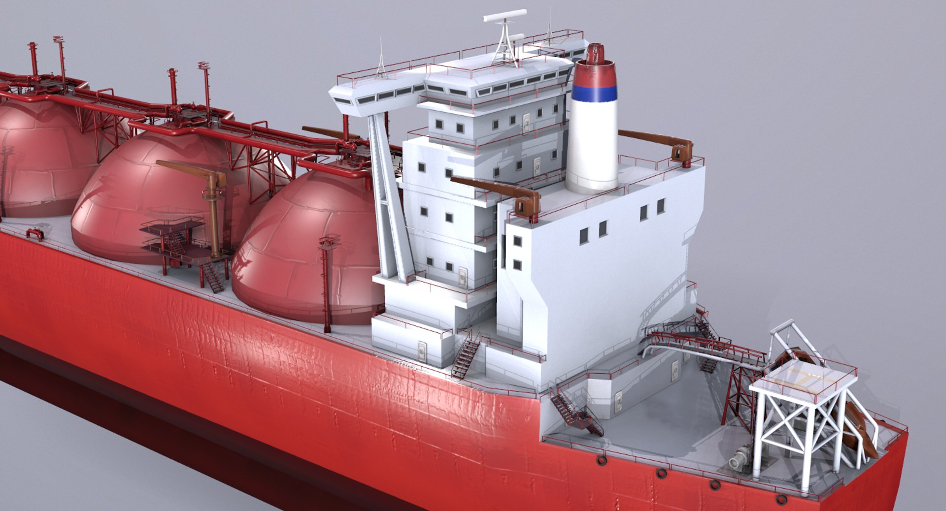 3D model lng carrier - TurboSquid 1263775