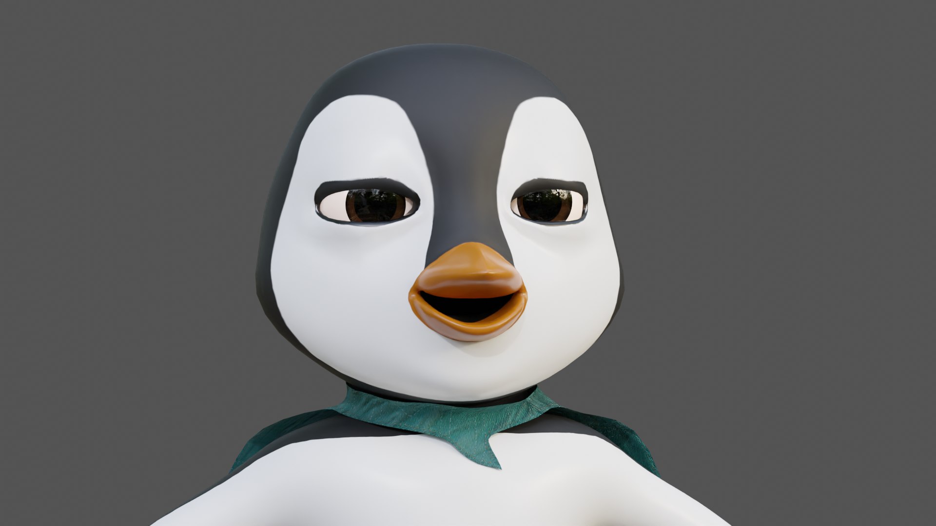 Penguin Stylized 3d Cartoon Character Rigged 3D Model - TurboSquid 2147611