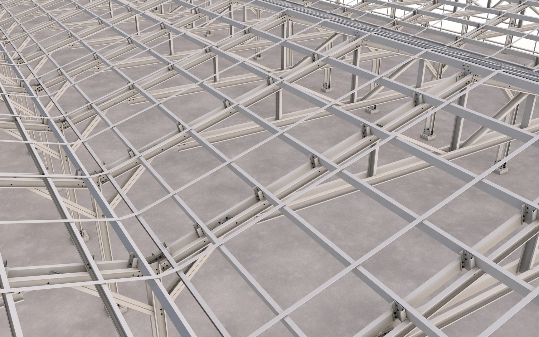 3D steel construction model - TurboSquid 1484826
