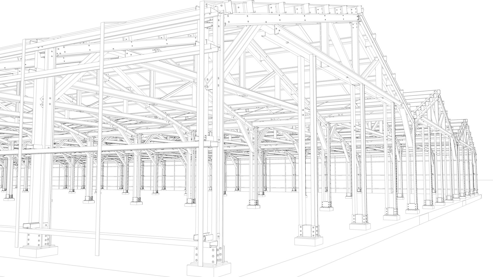 3D steel construction model - TurboSquid 1484826