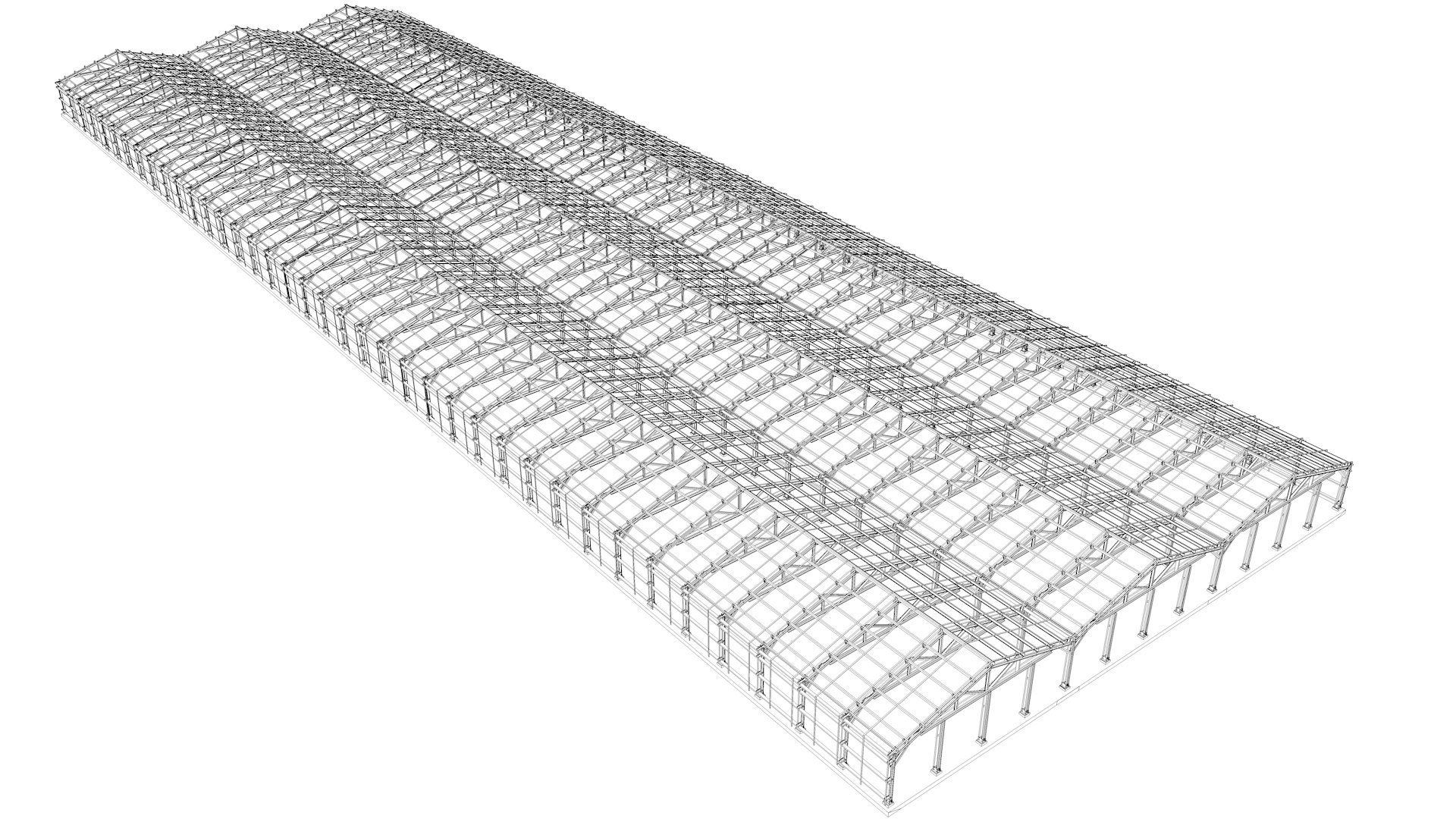 3D steel construction model - TurboSquid 1484826