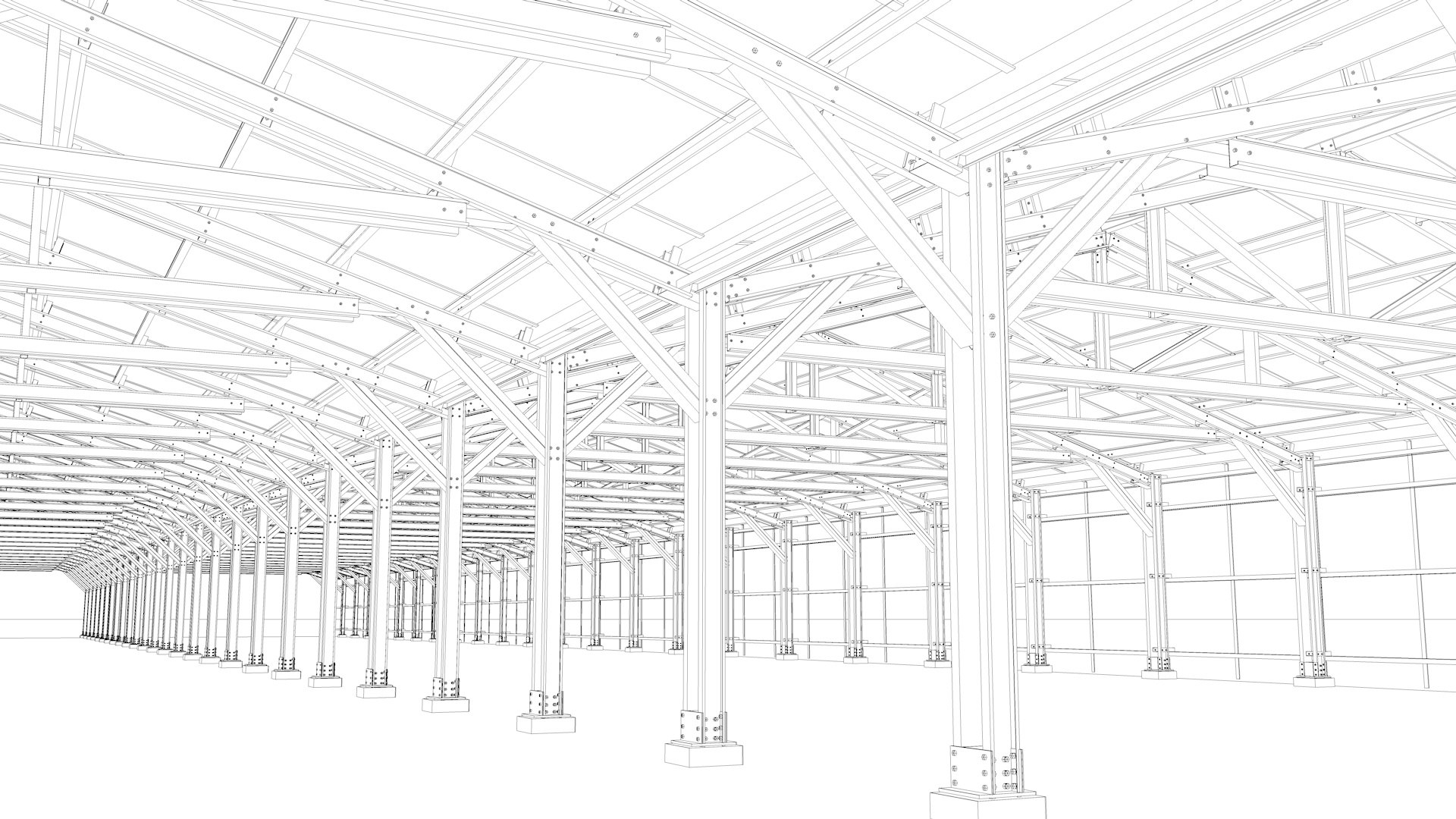 3D steel construction model - TurboSquid 1484826