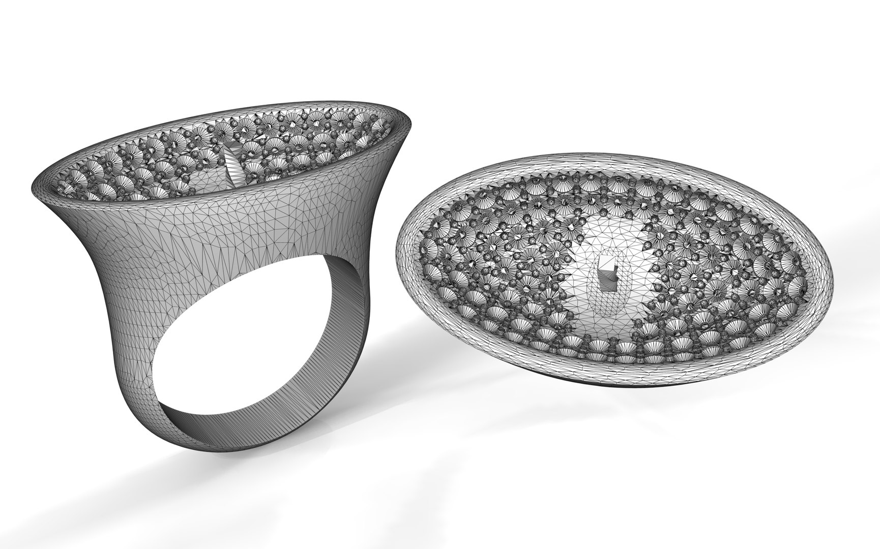 3D Stl Gold Silver Model - TurboSquid 1292128