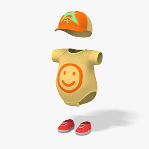 Baby Clothes 3D Models for Download | TurboSquid