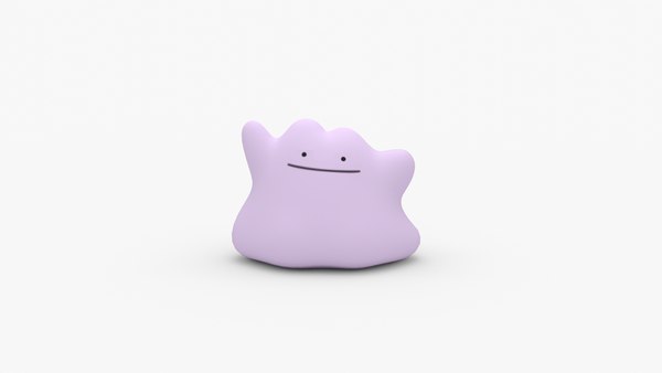 modelo 3d Pokémon Ditto - TurboSquid 2362906