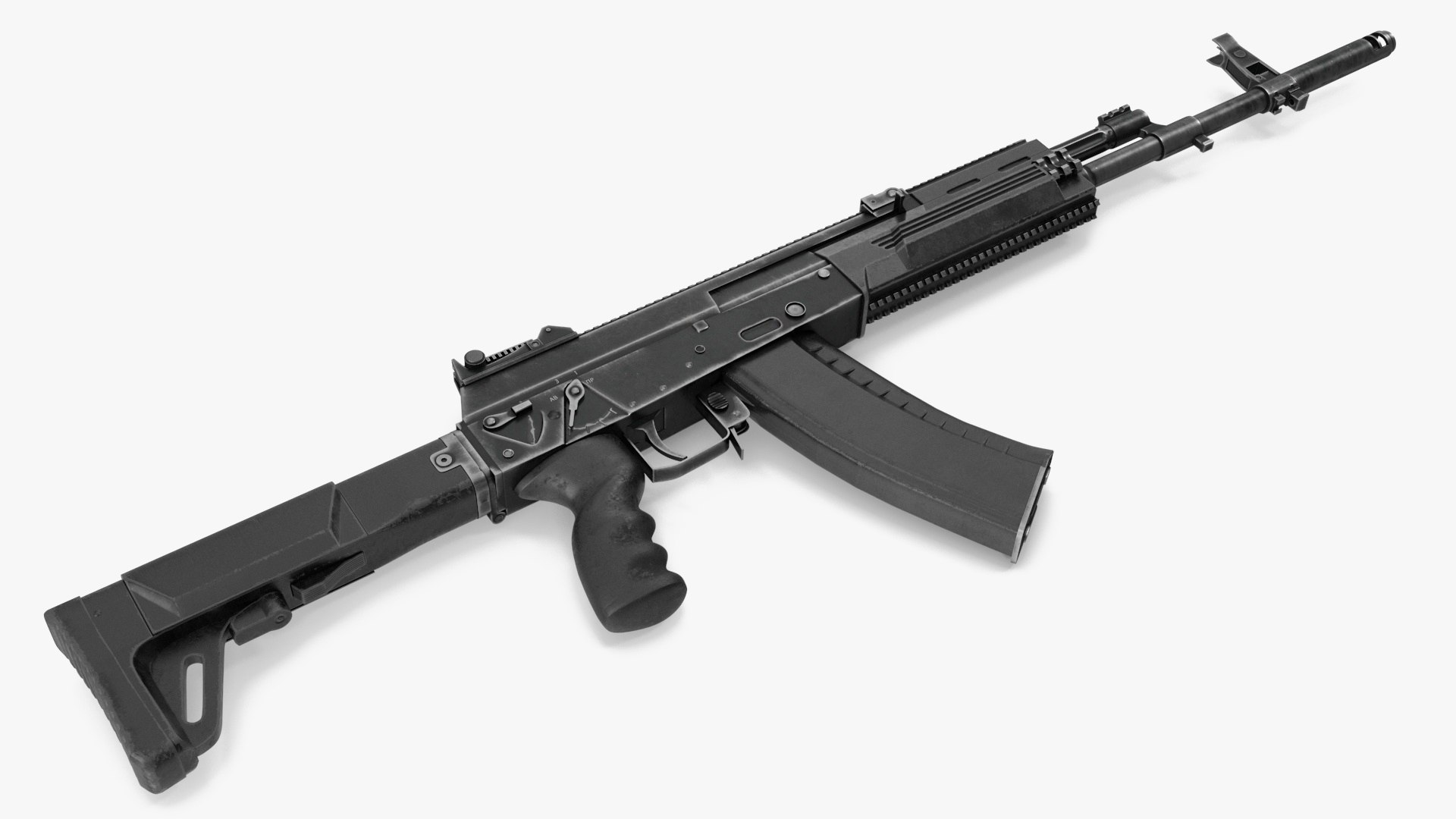 Kalashnikov AK-12 2011 Old model - TurboSquid 2130584