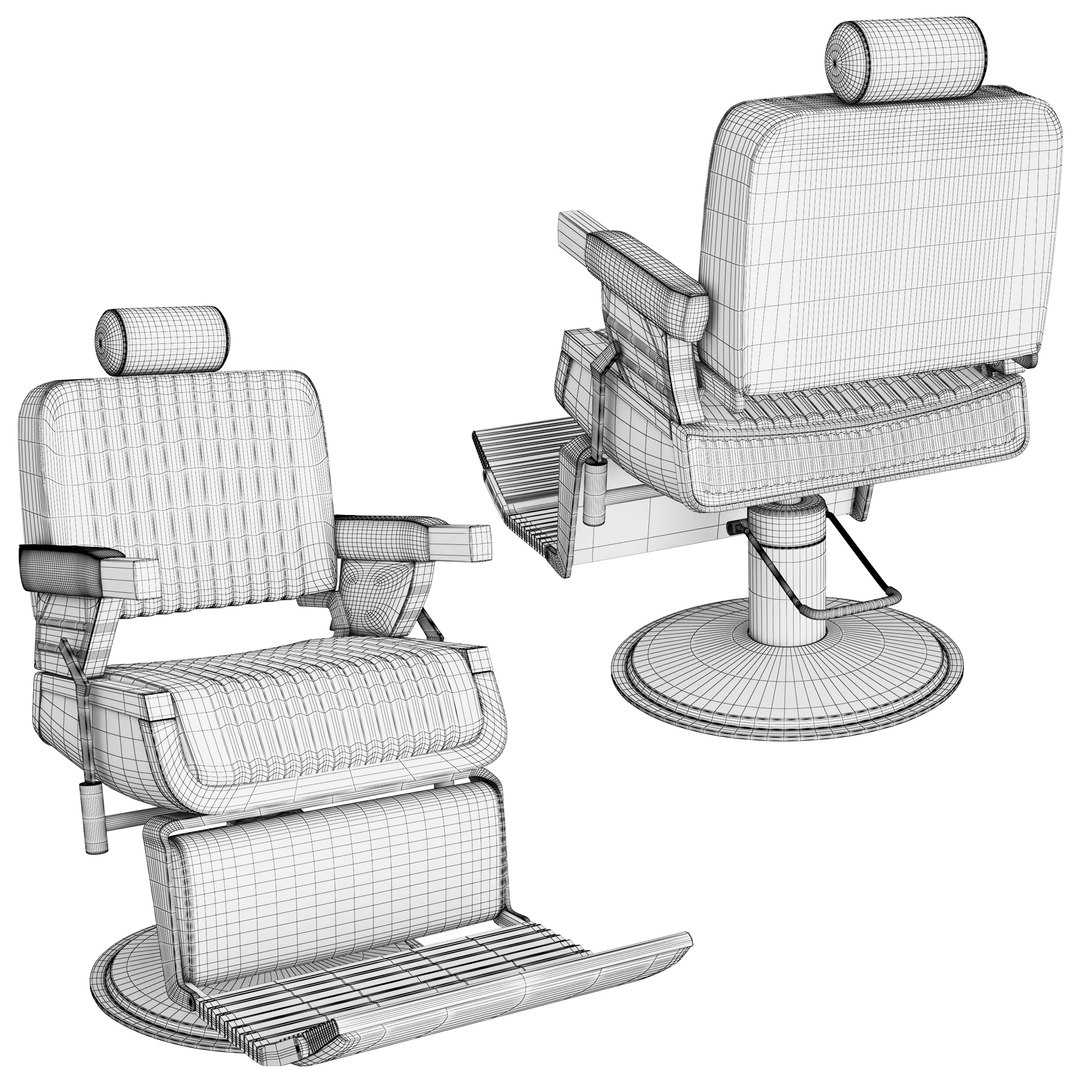 3D barber - TurboSquid 1683476