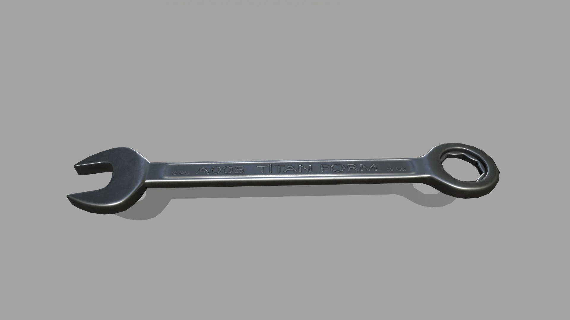 3D model wrench 1 - TurboSquid 1542997