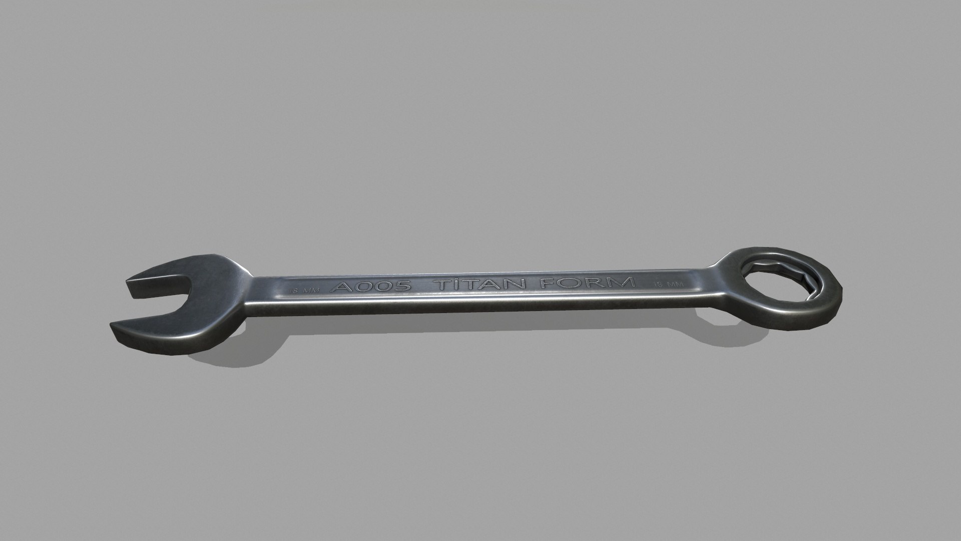 3D model wrench 1 - TurboSquid 1542997