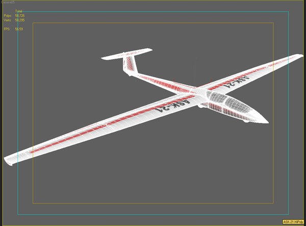 schleicher ask 21 3d model