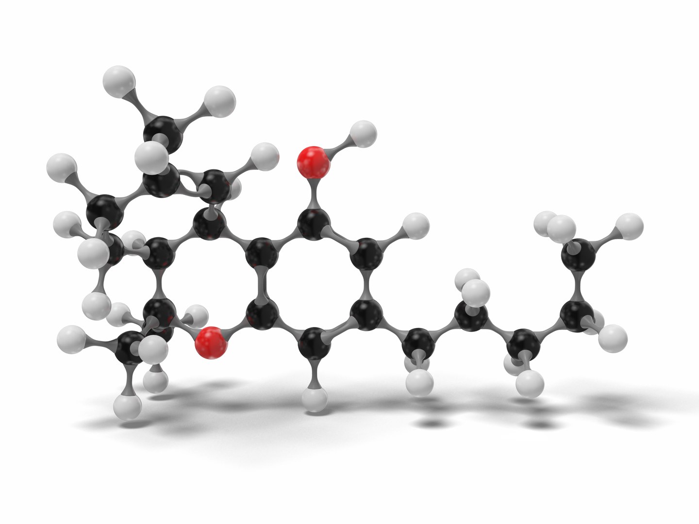 3D Tetrahydrocannabinol C21h30o2 Modeled - TurboSquid 1553649