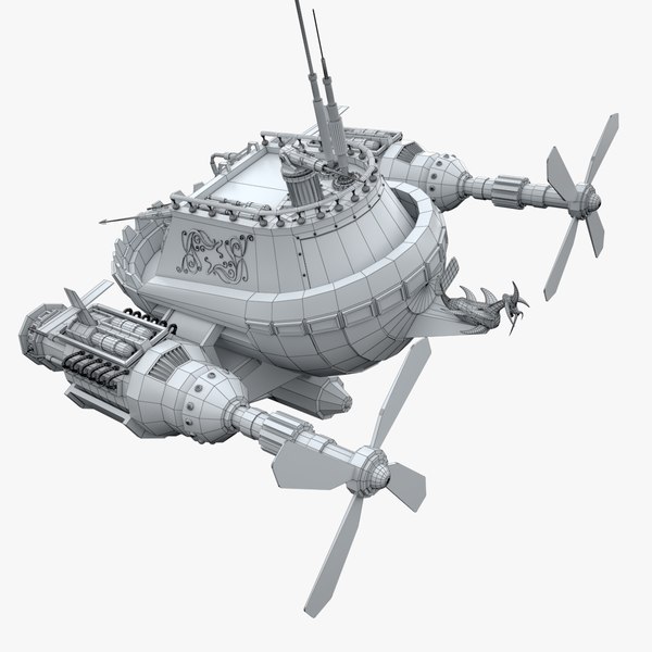 Airship 3D Models for Download | TurboSquid