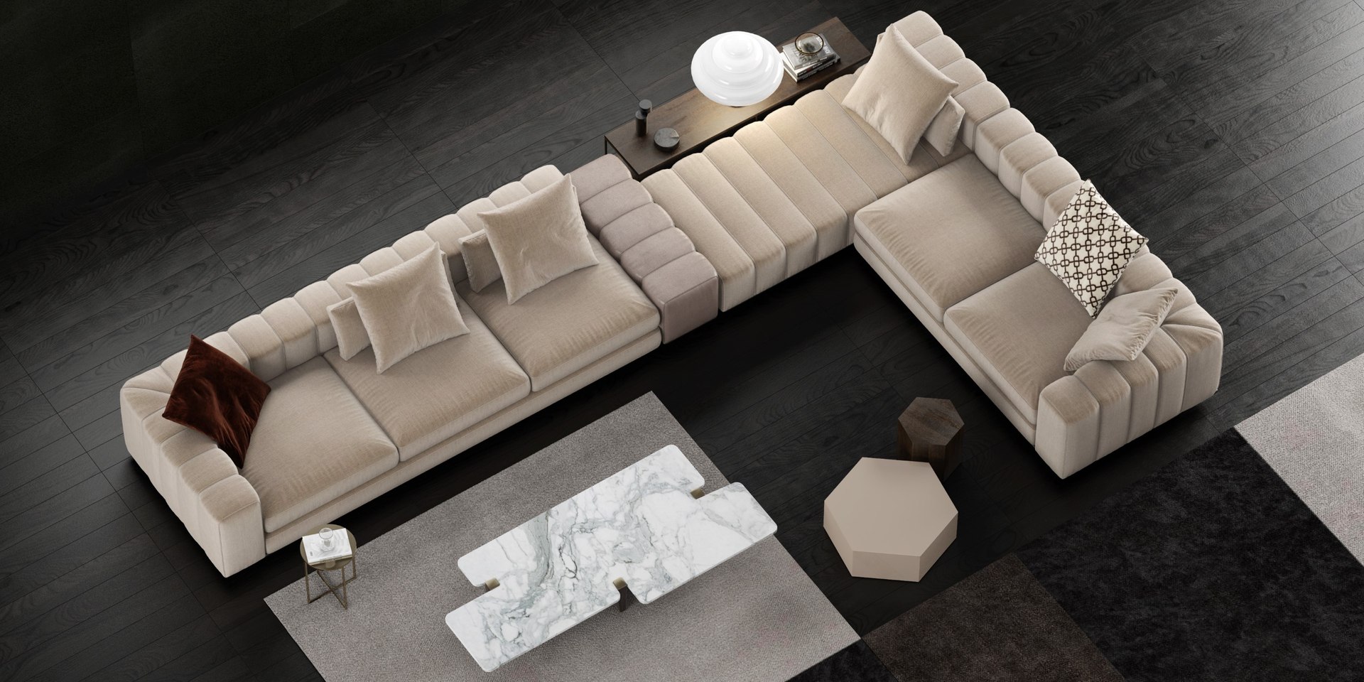 Minotti Freeman Sofa Coffee Table 3D Model - TurboSquid 1587039