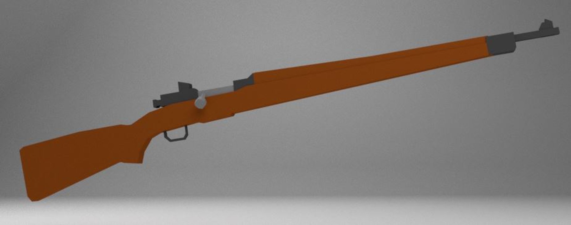 3d springfield bolt-action model