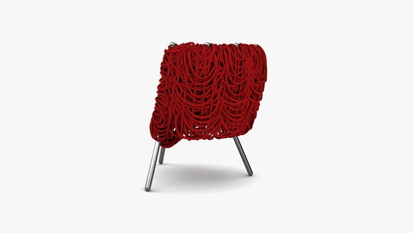 modelo 3d Edra Vermelha Chair - TurboSquid 2049810