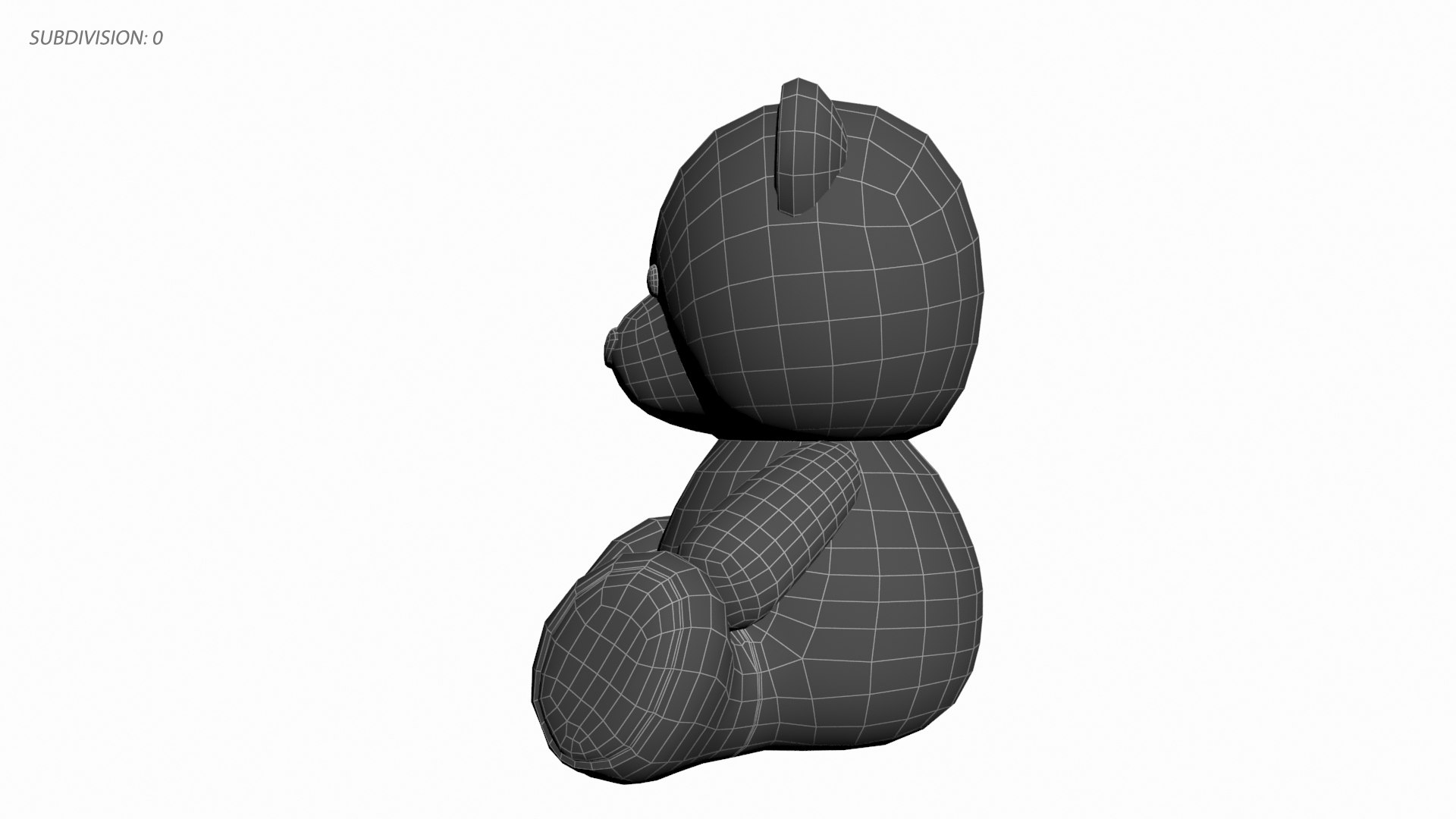 3D Stuffed Plush Toy - TurboSquid 1892041