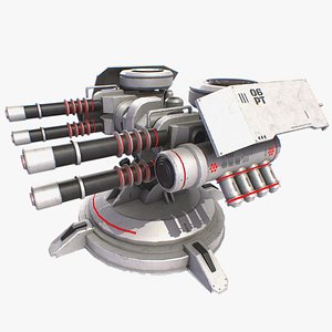 3D Turret Real-Time Models For Download | TurboSquid
