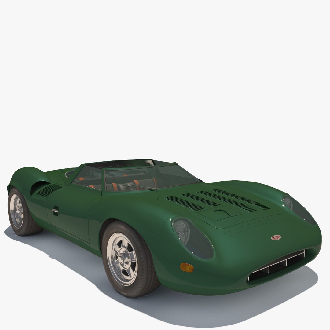 3d car xj 1966 model