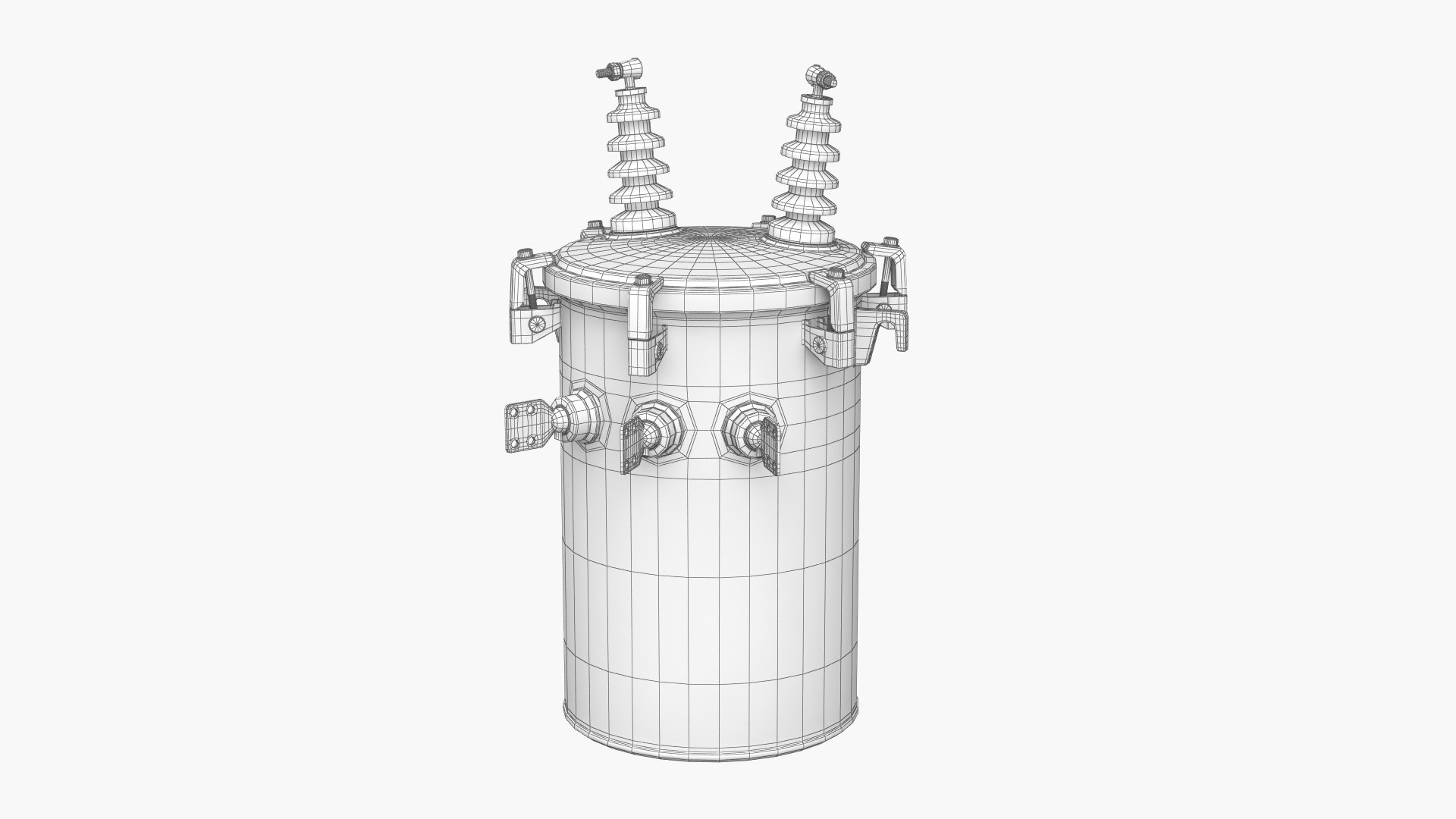 3D Pole Transformer V2 Model - TurboSquid 2276138