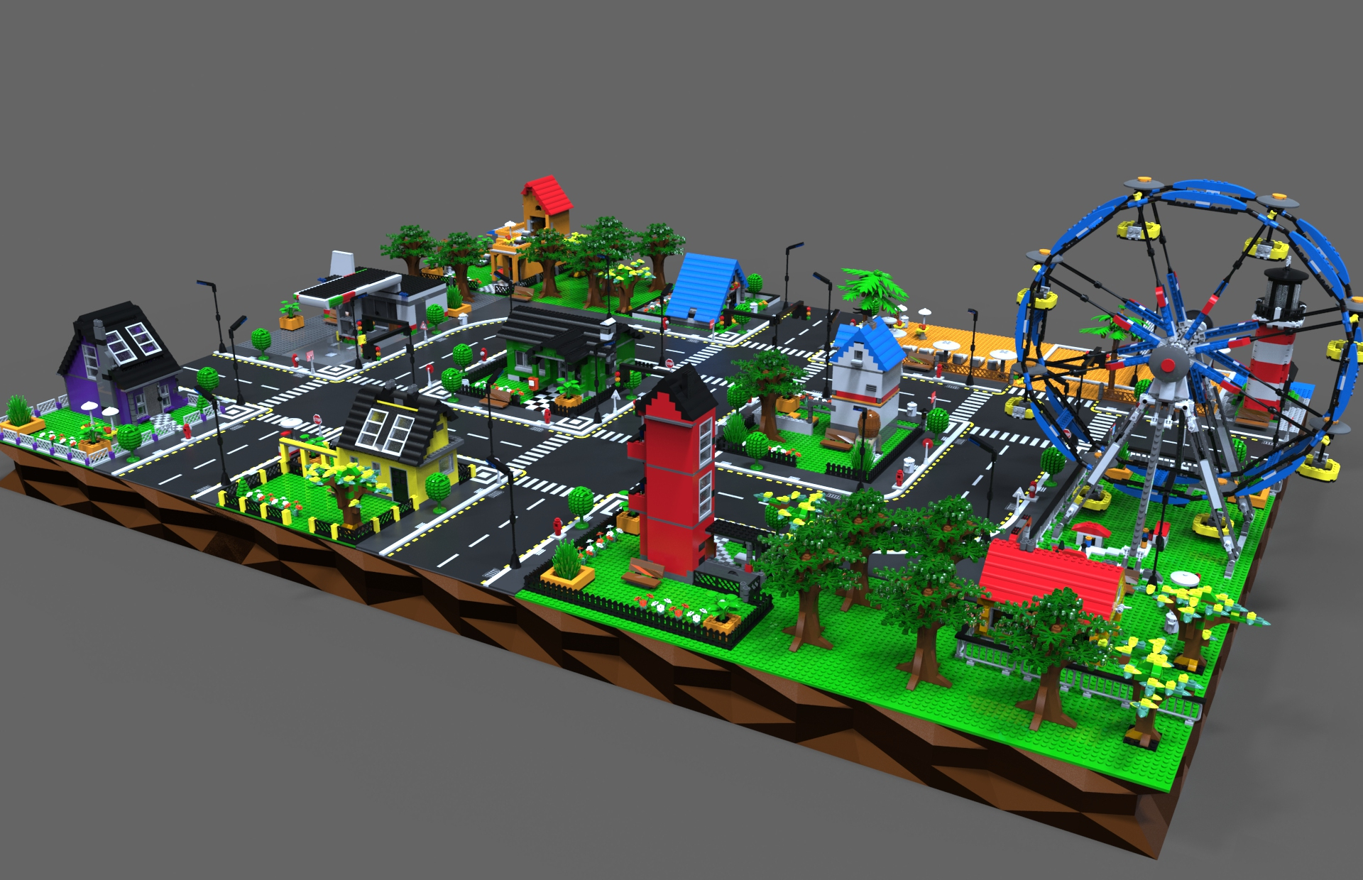 Lego city model - TurboSquid 1196595