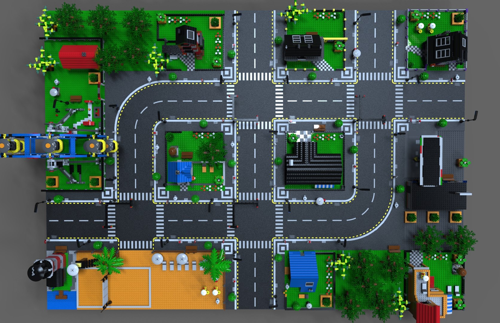 Lego City Model - TurboSquid 1196595