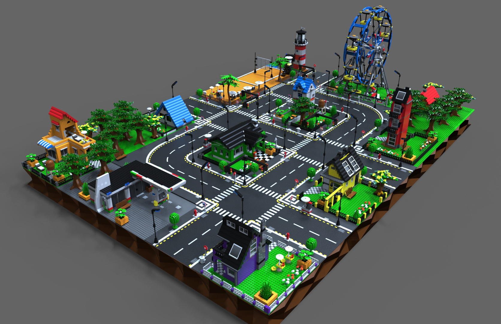 Lego city model - TurboSquid 1196595