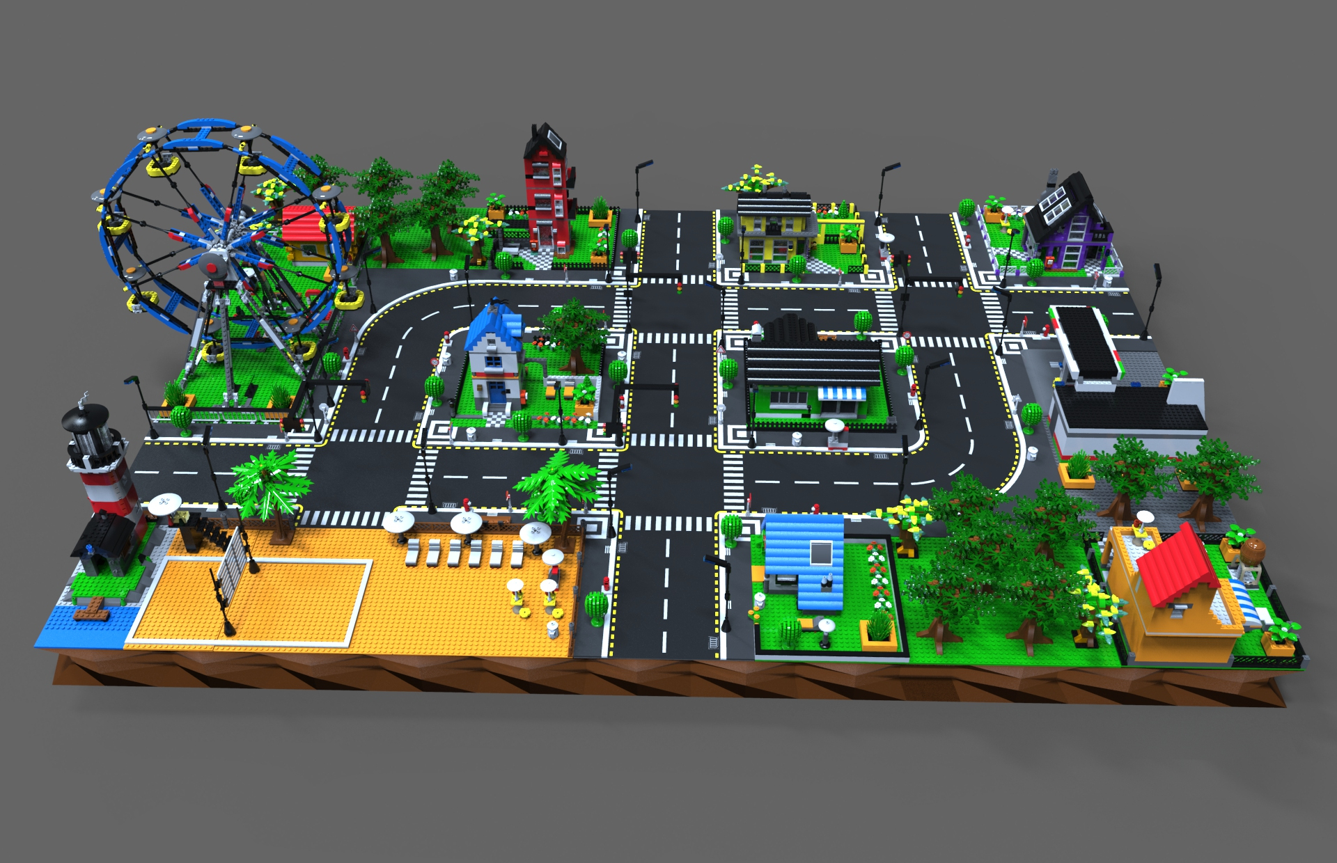 Lego city model - TurboSquid 1196595