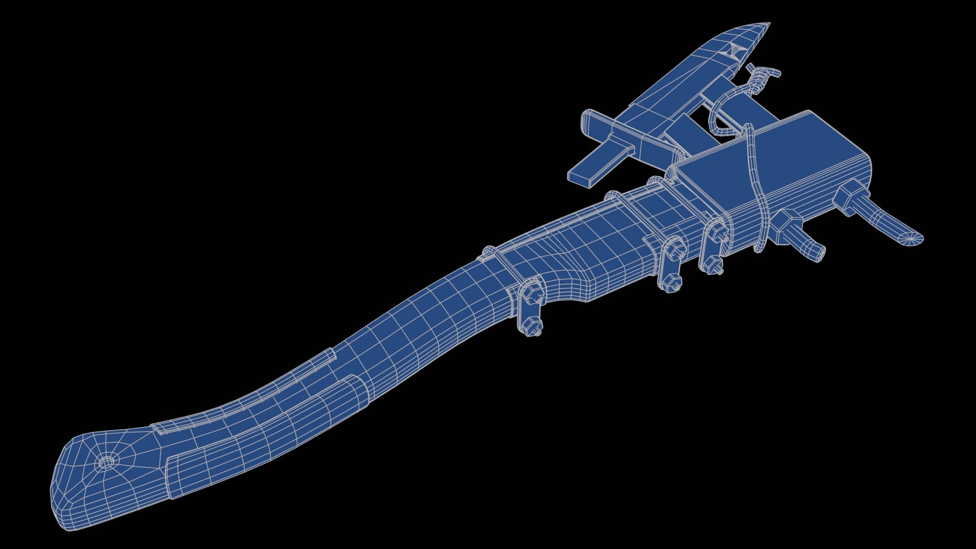 Modifiable Strike Weapon 13 3D model - TurboSquid 1818800