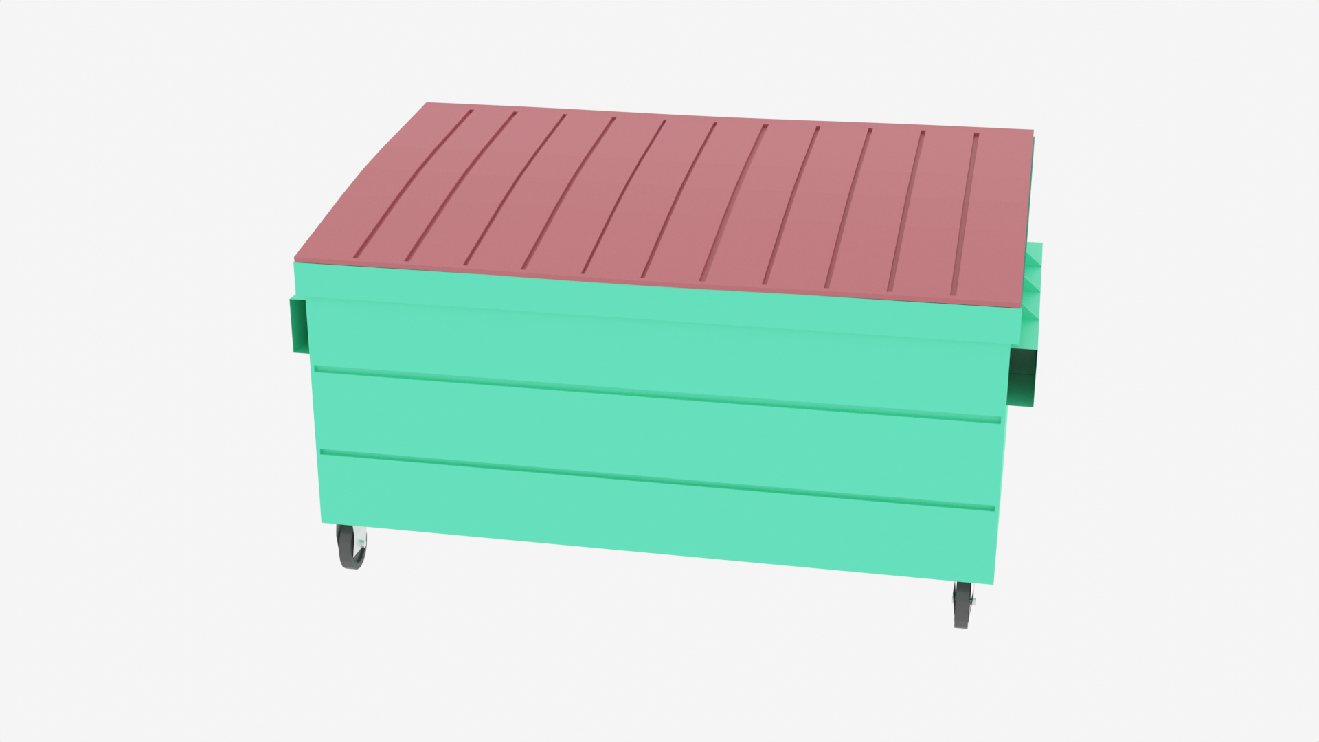 Dump Dumpster Basic 3D Model - TurboSquid 1663563