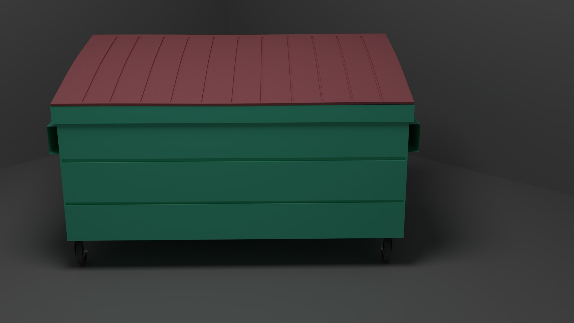 Dump Dumpster Basic 3D Model - TurboSquid 1663563
