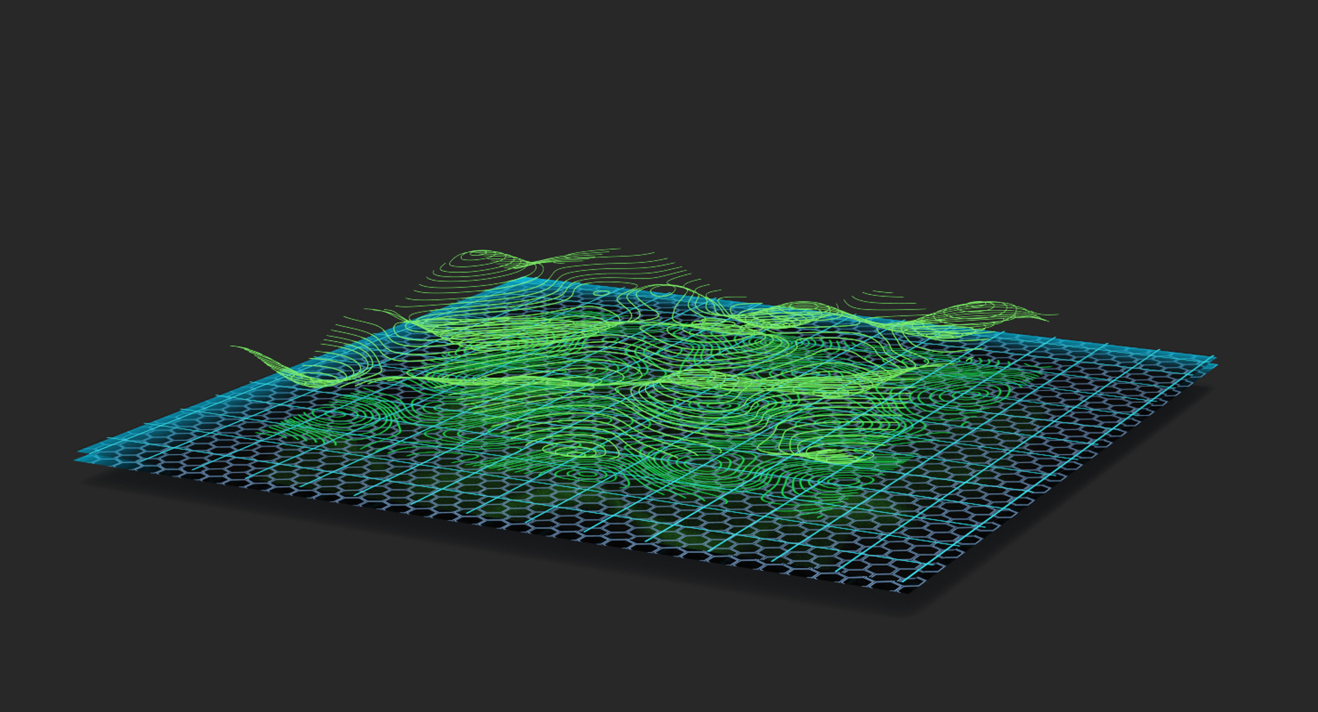 Waves Hologram 3D - TurboSquid 1419753